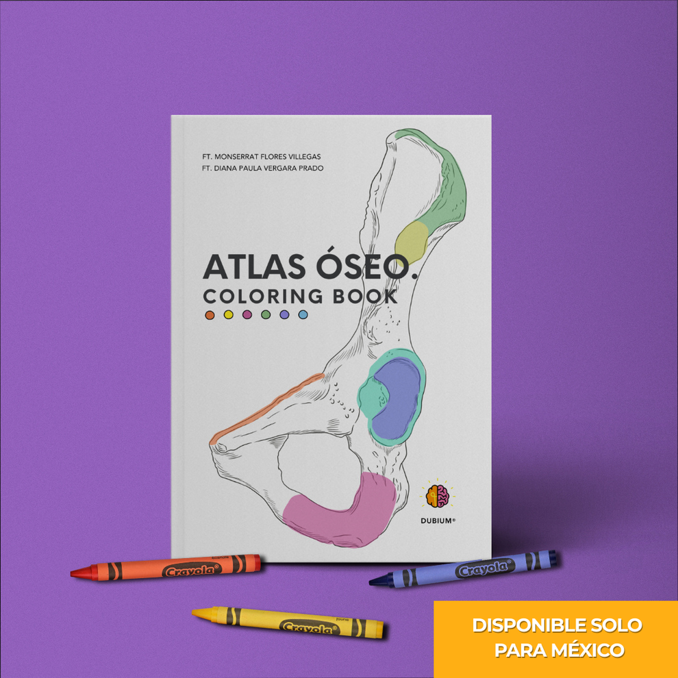 Libro Atlas Óseo Coloring Book – Dubium